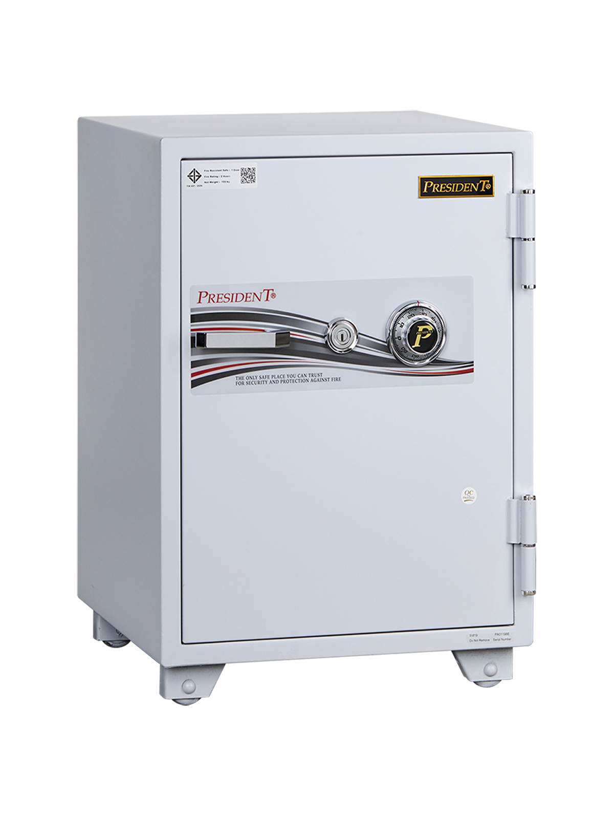 President Fire Resistant Safe SM 105 KG Combination + Keys. | ECCAP Store